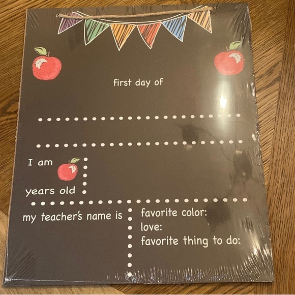Greenbrier International | Other | Back To School Mini Chalkboard ...